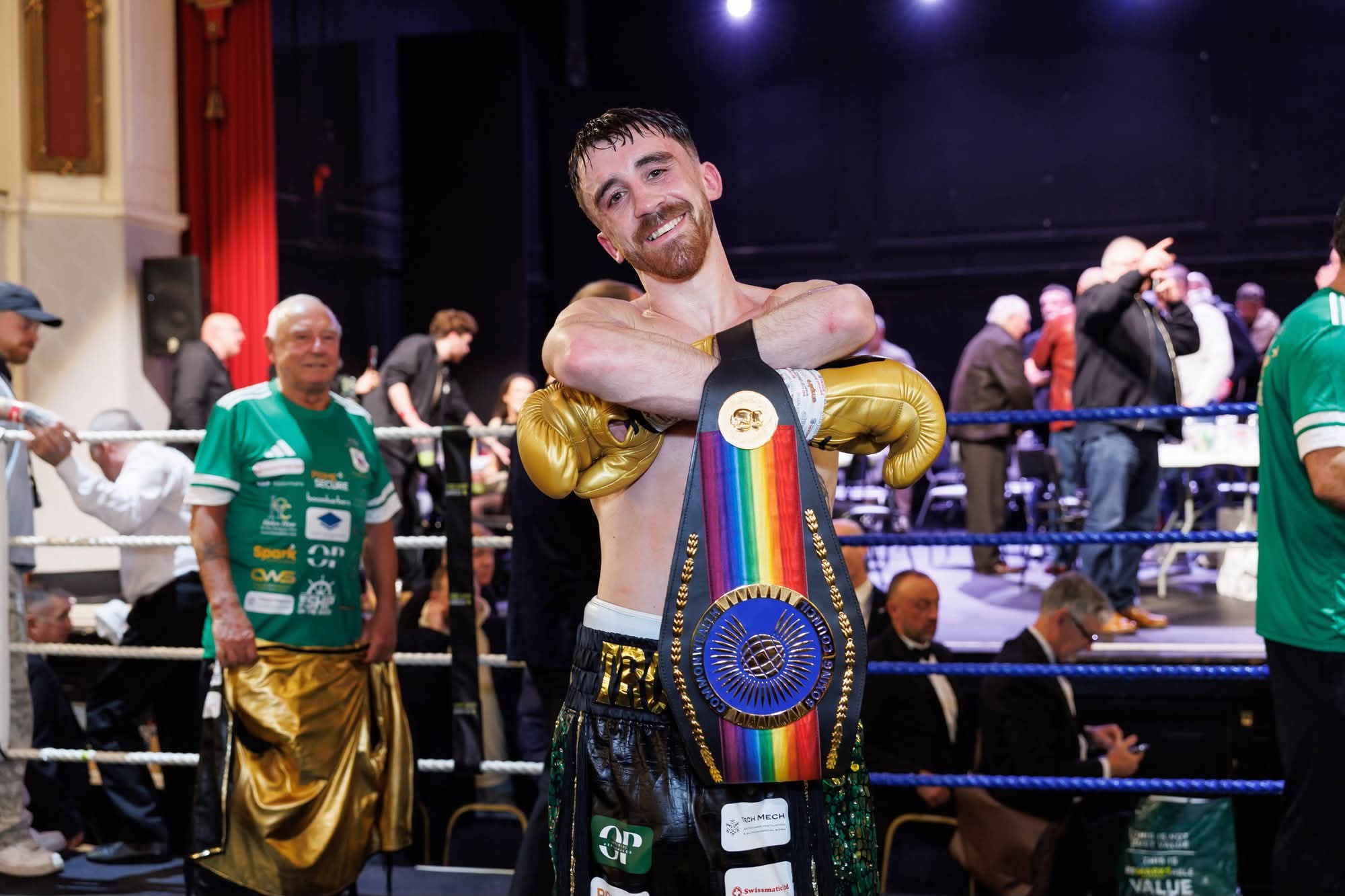 Our Matty retains his Commonwealth Super-Flyweight Title! | Trades ...